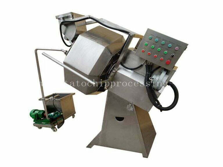 Octagonal Seasoning Machine - Potato chip processing line
