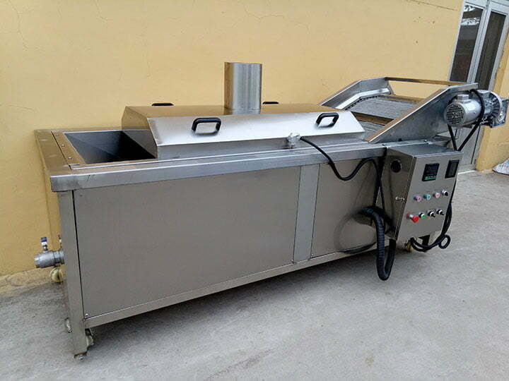 Automatic deep potato chips frying machine for sale