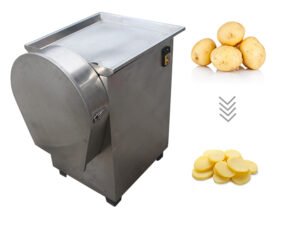 Potato chips cutting machine, industrial potato chips slicer machine