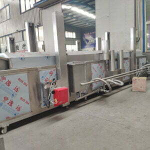 Industrial chips fryer | mesh belt continuous potato chip fryer