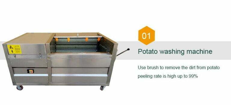 Small and automatic potato chips machines manufacturing line plant